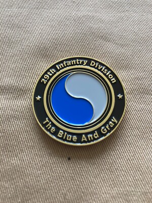 WW 2 29th Infantry Division Challenge Coin | eBay