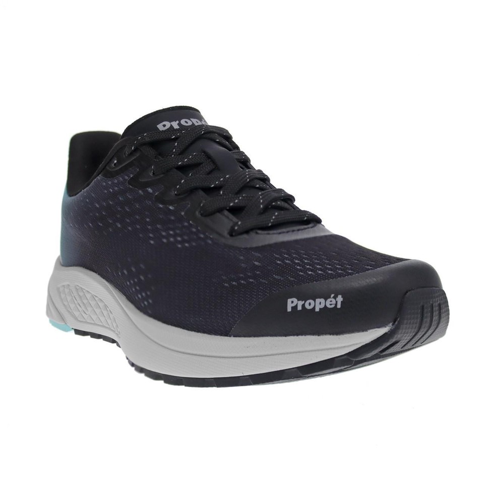 Propet One Evolve Women's Black Aqua Sneakers Size 6.5 X Wide (2E ...