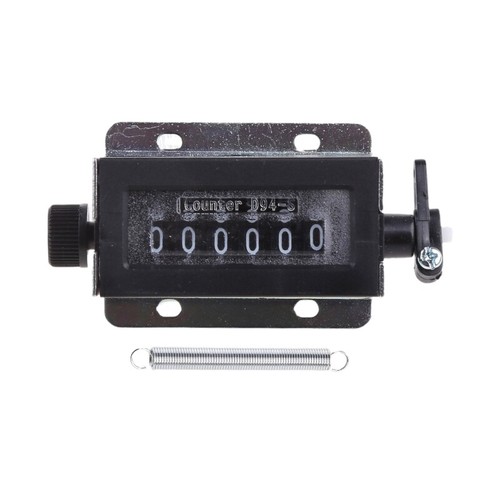 0-999999 6 Digit D94-S Resettable Mechanical Pulling Count Counter | eBay