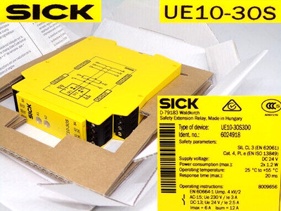 SICK UE 10-30S UE10-30S3D0 Sicherheitsschaltgeräte neu in OVP 10-3#6841 ...