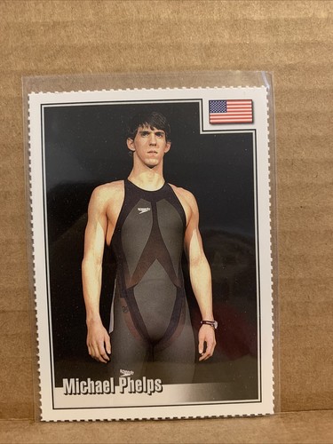 2008 Michael Phelps Spotlight Tribute USA Olympics Card P5 | eBay