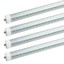 T8 8FT LED Shop Light Fixture FA8 Single Pin 8 Foot LED Tube Light Bulb ...