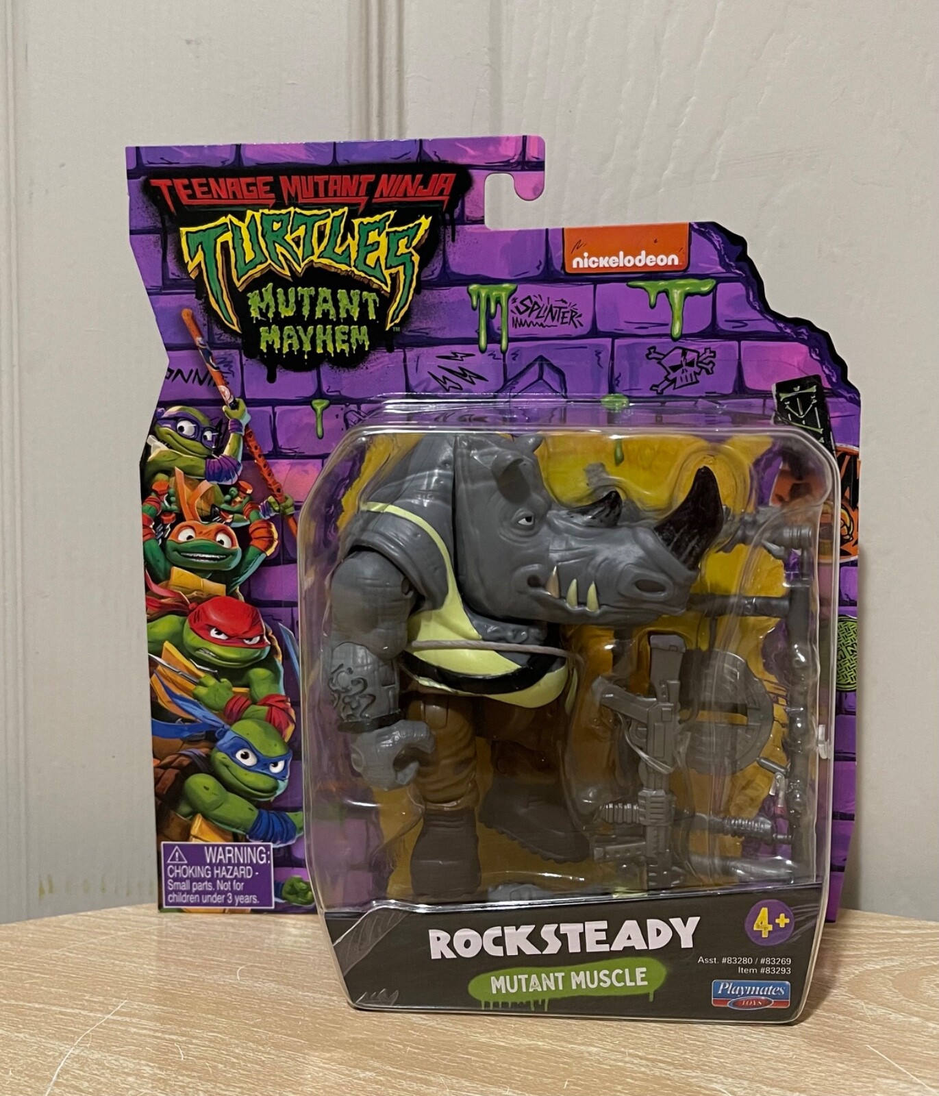 Playmates Teenage MUTANT MAYHEM NINJA Turtles TMNT MOVIE Figures Choose ...