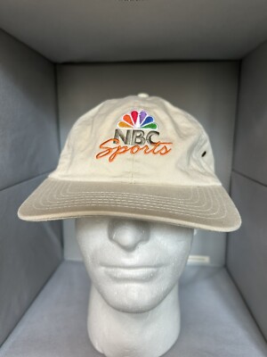 NBC Sports - Beige Embroidered - Baseball Hat Cap - Adjustable OSFM | eBay