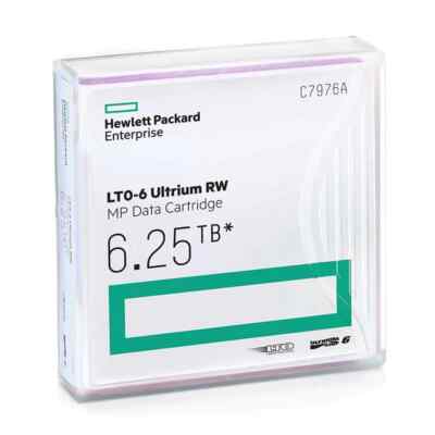 HPE C7976A LTO ULTRIUM 6 BACKUP TAPE (Single Tape) HPE FACTORY SEALED ...