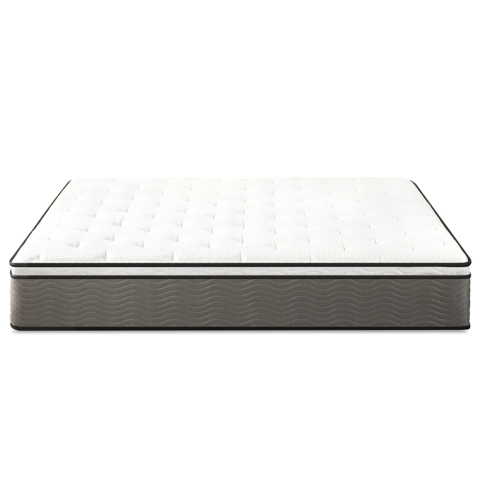 Zinus Pressure Relief Extra Firm Hybrid Mattress Comfort Foam and ...