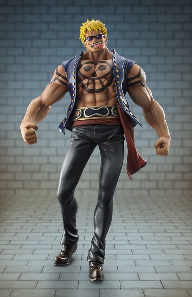 One Piece Bellamy the Hyena Portrait.Of.Pirates Sailing Again Figure ...