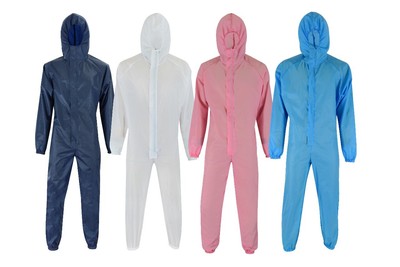 Washable Reusable Coverall Durable Boiler Hood Painters Protective ...