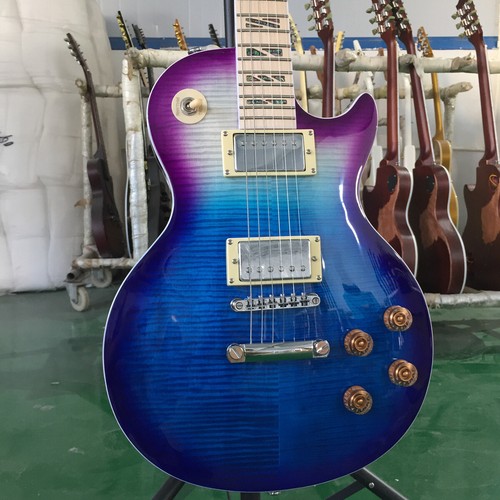Custom Shop Gradient Color 2019 Electric Guitar Maple Fretboard Chrome ...