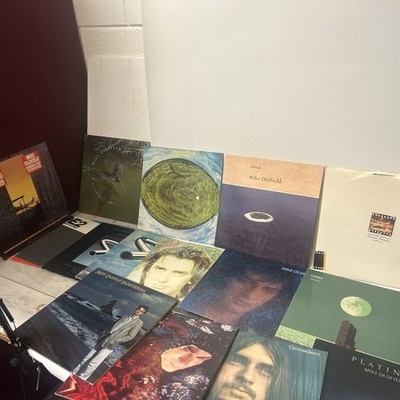 Job Lot x 17 Vintage Mike Oldfield Vinyl Records Albums LPs Tubular ...
