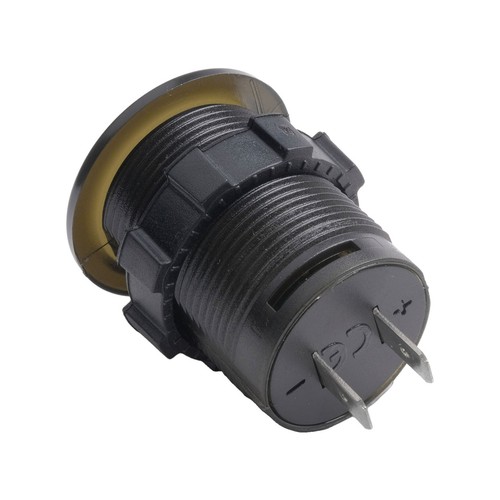 Easy to use LED Panel Voltage Meter for Vehicles Low Voltage Alarm 12V ...