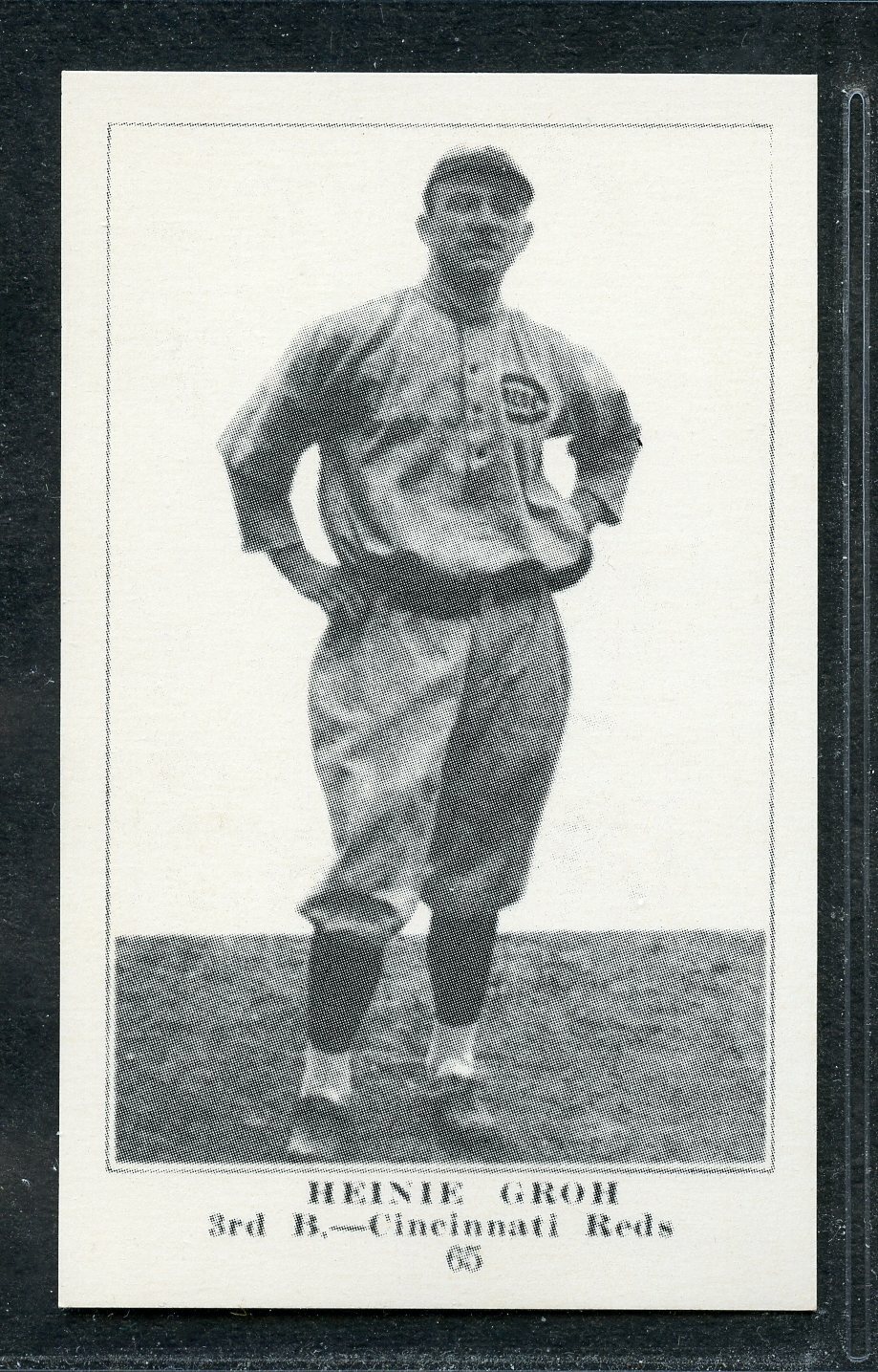 1917 Collins-McCarthy Reprint - #65 - Heinie Groh - Cincinnati Reds | eBay