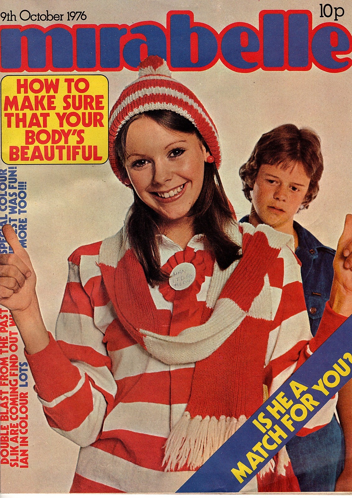 Mirabelle Magazine 9 October 1976 Ian of The Bay City Rollers Our Kid ...