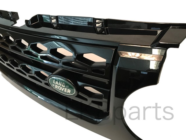 Land Rover Lr4 Front Grille in Santorini Gloss Black Genuine LR023731 ...
