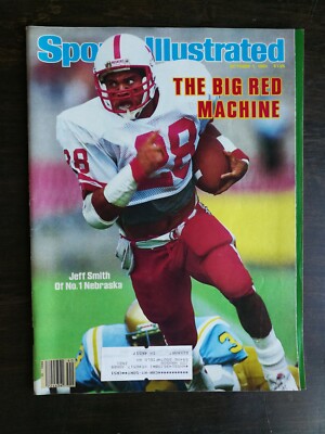 Sports Illustrated October 1, 1984 - Jeff Smith Nebraska - Harry Caray ...