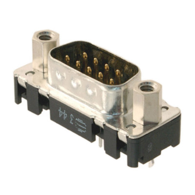 Pack of 4 09651617713 Connector 9 Position D-Sub Plug, Male Pins :RoHS ...