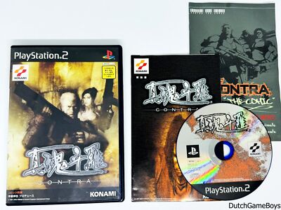 Playstation 2 / PS2 - Contra Shattered Soldier + Comic - Japan ...