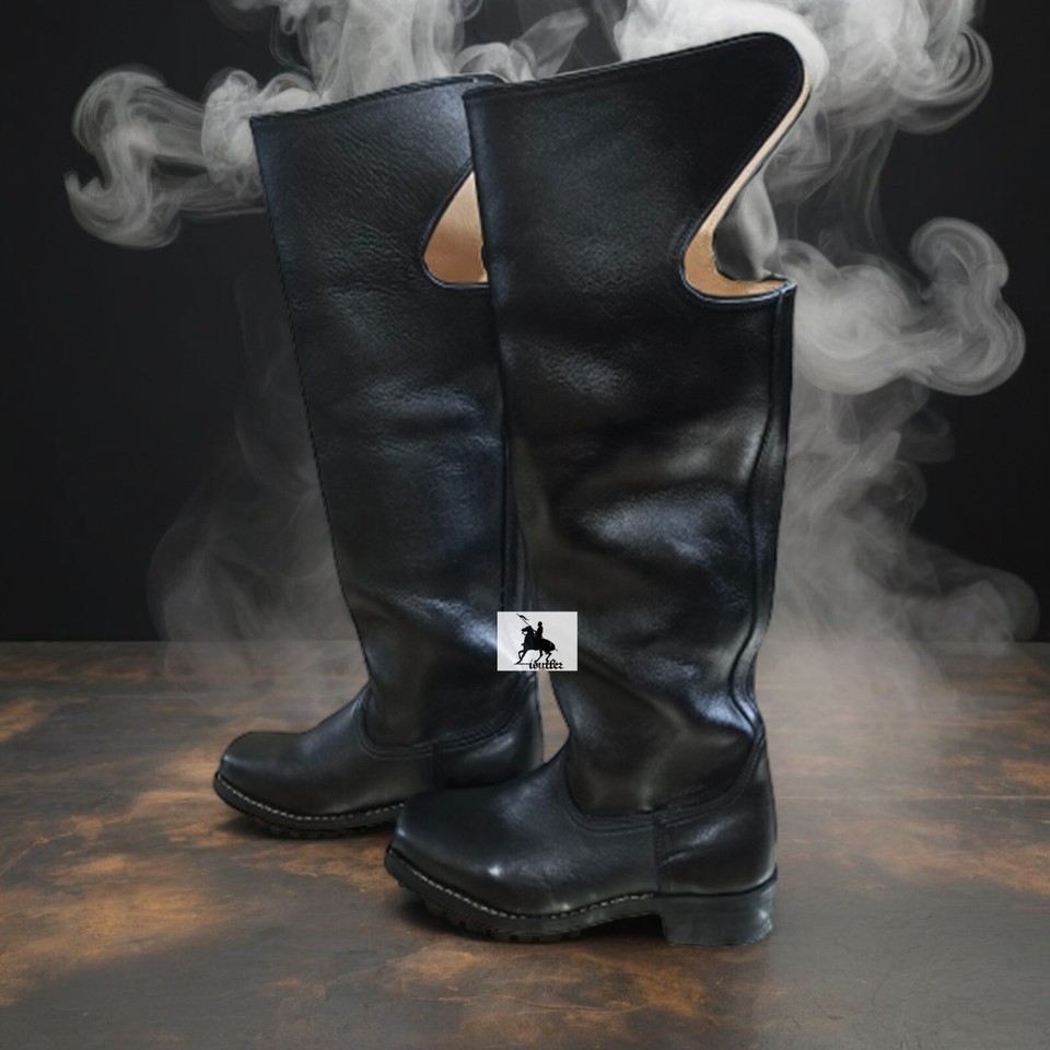 Civil War Dragoon Cavalry Boots | eBay