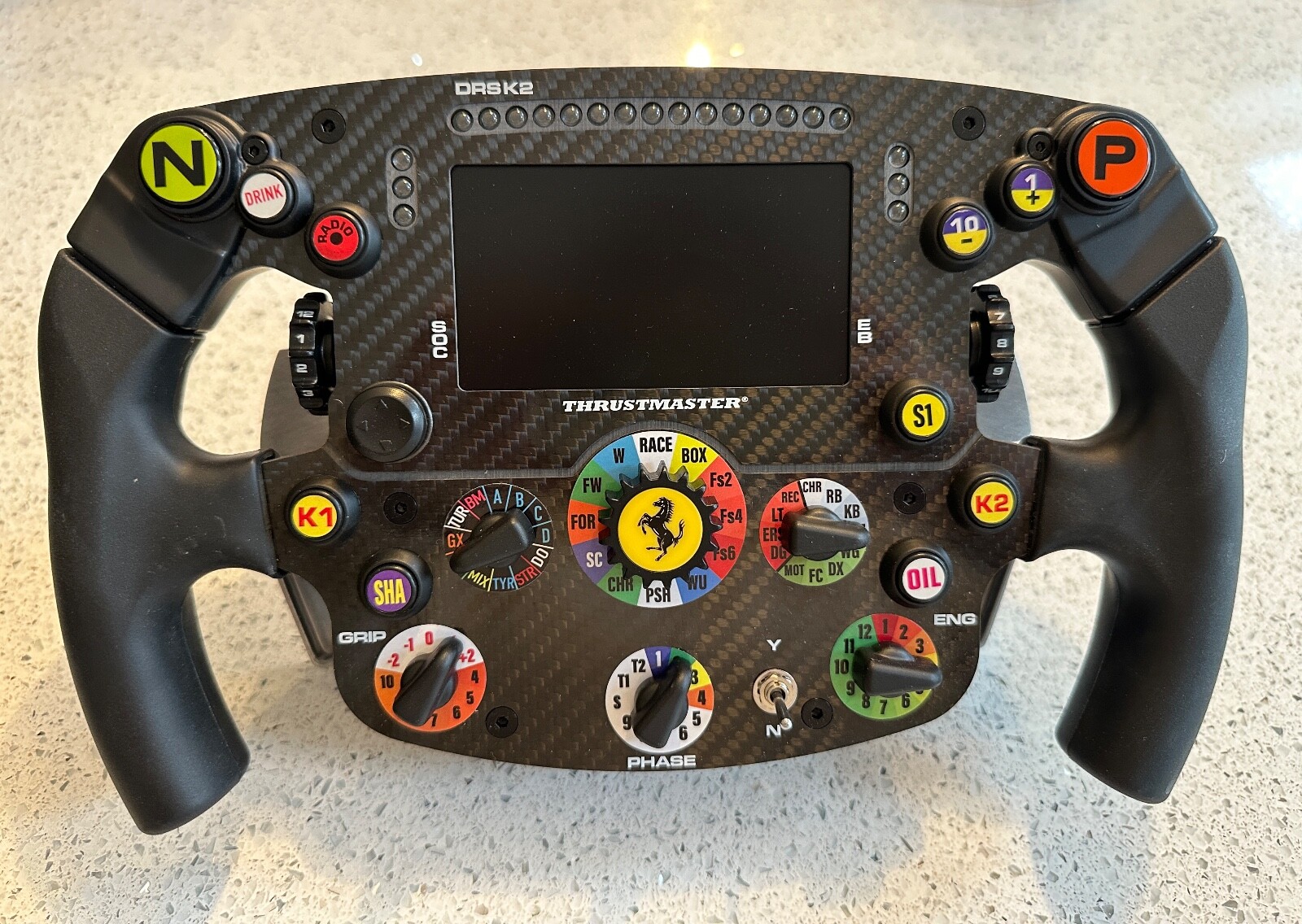 Thrustmaster Formula Wheel Add-On Ferrari SF1000 Edition 663296422590 ...