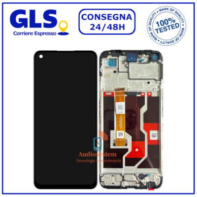 DISPLAY LCD+TOUCH SCREEN FRAME ORIGINALE REALME 9i RMX3491 SCHERMO ...