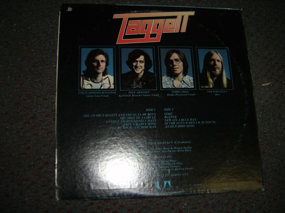 Taggett - Same 1975 USA Orig. Lyrics VG/E | eBay