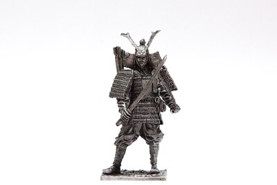 Tin 54mm Samurai. Japanese samurai 12th century 1:32 Scale Figurine | eBay