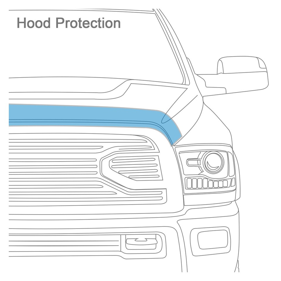 AVS Bugflector Smoke Bug Deflector Hood Shield for 02-09 Chevy ...