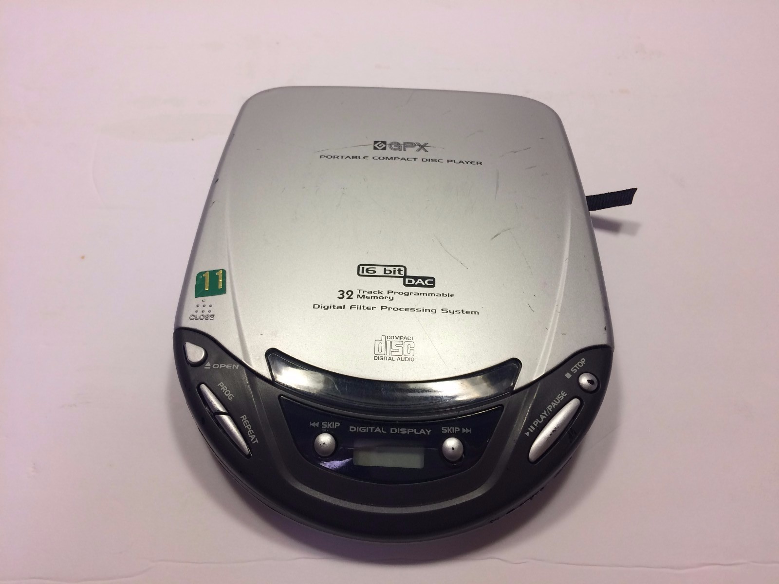 GPX C3851 Portable Compact Disc CD Player Discman | eBay