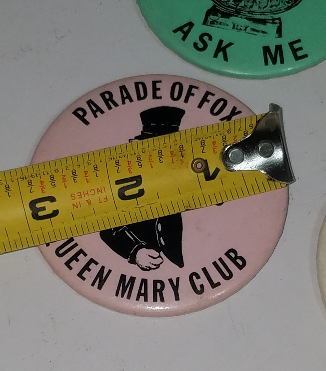 4 Vintage Pin Queen Marry Club Pin Back | eBay