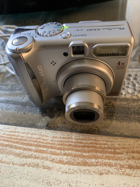 Canon PowerShot A450 5.0MP Digital Camera - Silver for sale online | eBay
