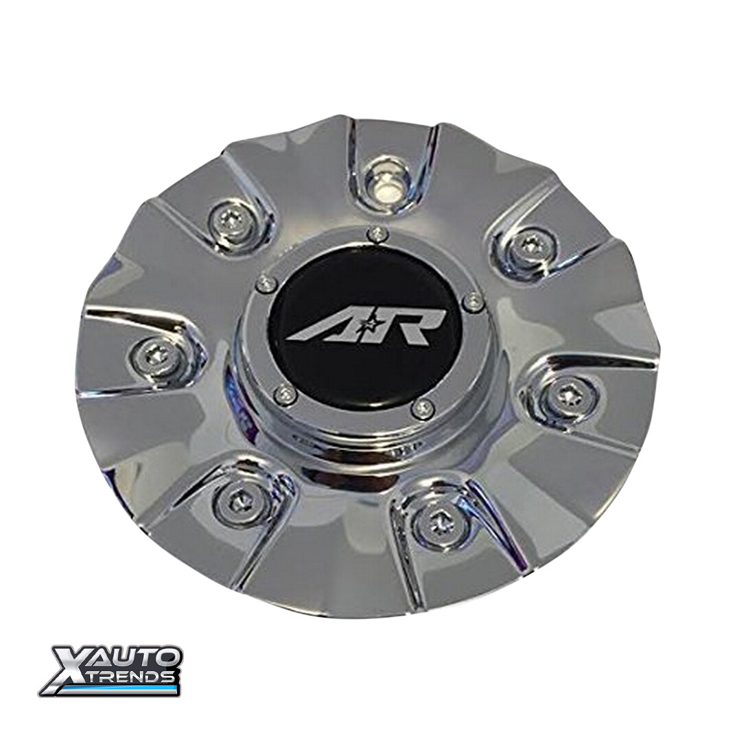 American Racing Wheel Center Cap AR663 Chrome Full Cover "AR" Logo ...