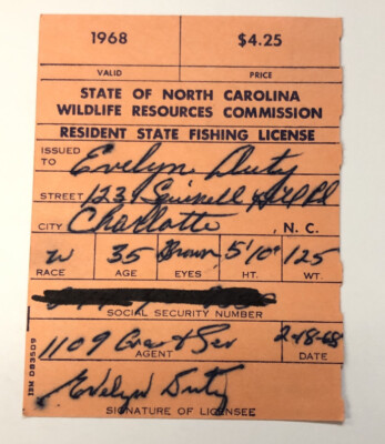 Licenses - Carolina Fishing License
