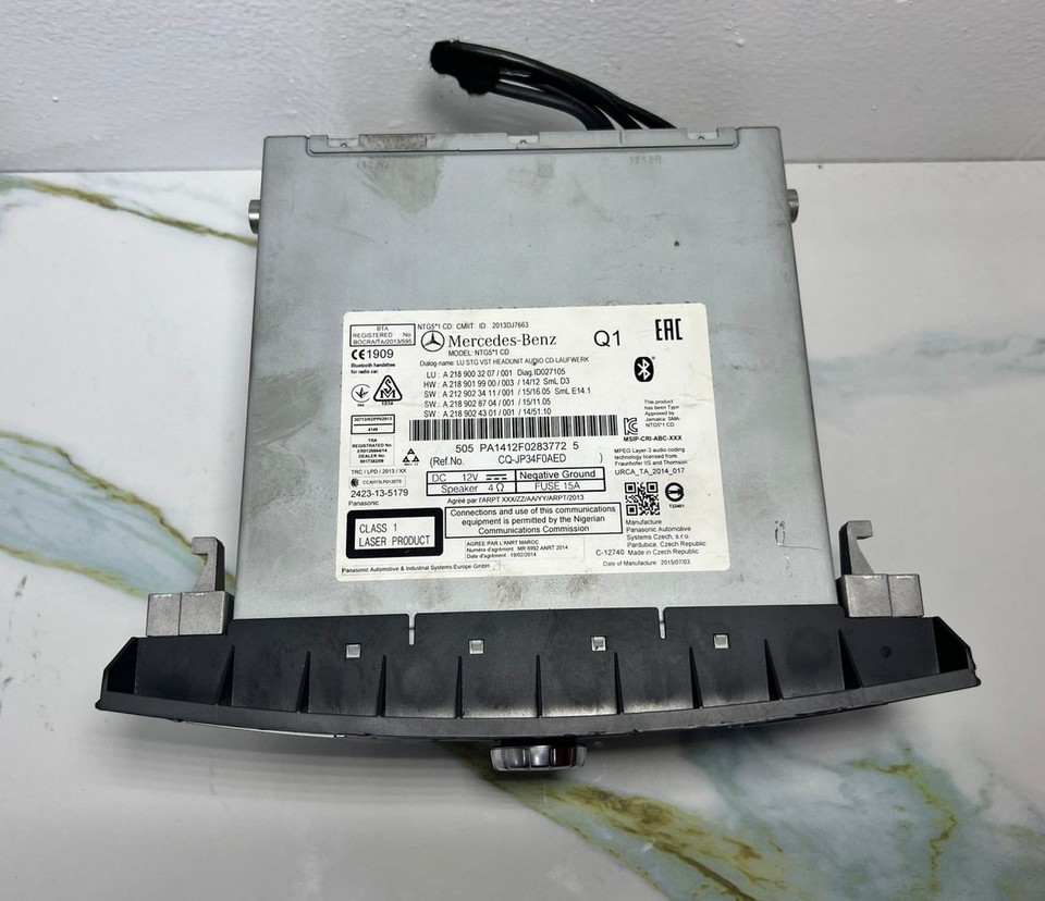 14–16 Mercedes-Benz W218 CLS Radio Audio Head Unit CD Player A218 ...