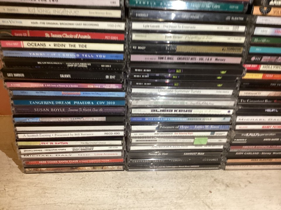 135 Assorted CD Lot Used CDs multiple Genres | eBay