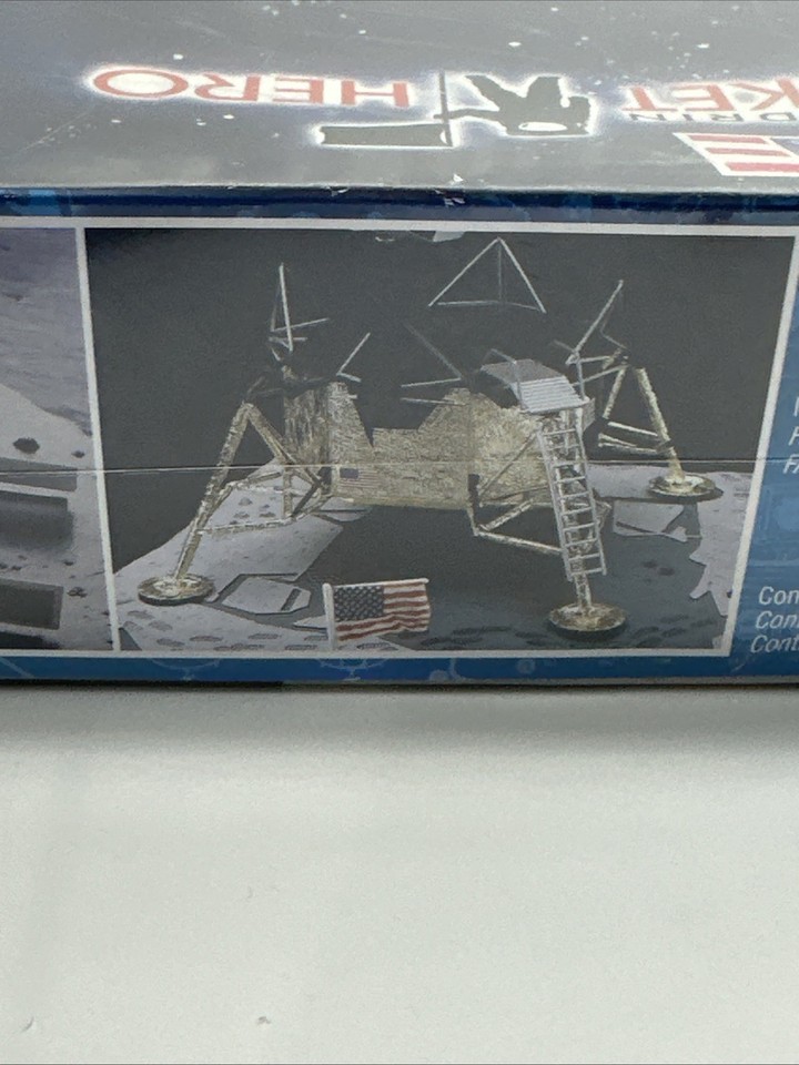 Revell Buzz Aldren First Lunar Landing Factory Sealed Model KIt 1/48 ...