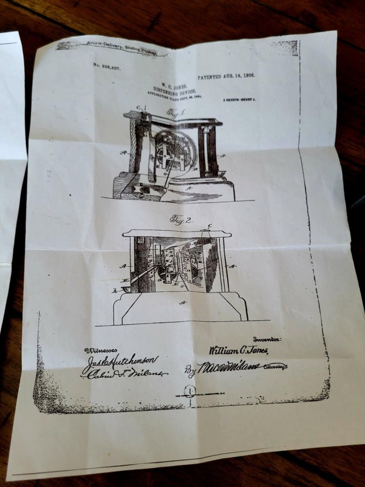 Antique Wizard Mystery Mantle Clock Coin-op Cigar Trade Stimulator | eBay