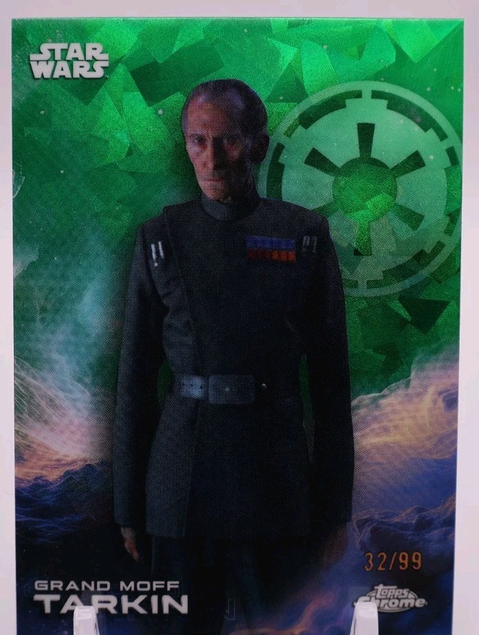 2025 Topps Chrome Sapphire Wars Grand Moff Tarkin #53 Refractor /25 | eBay