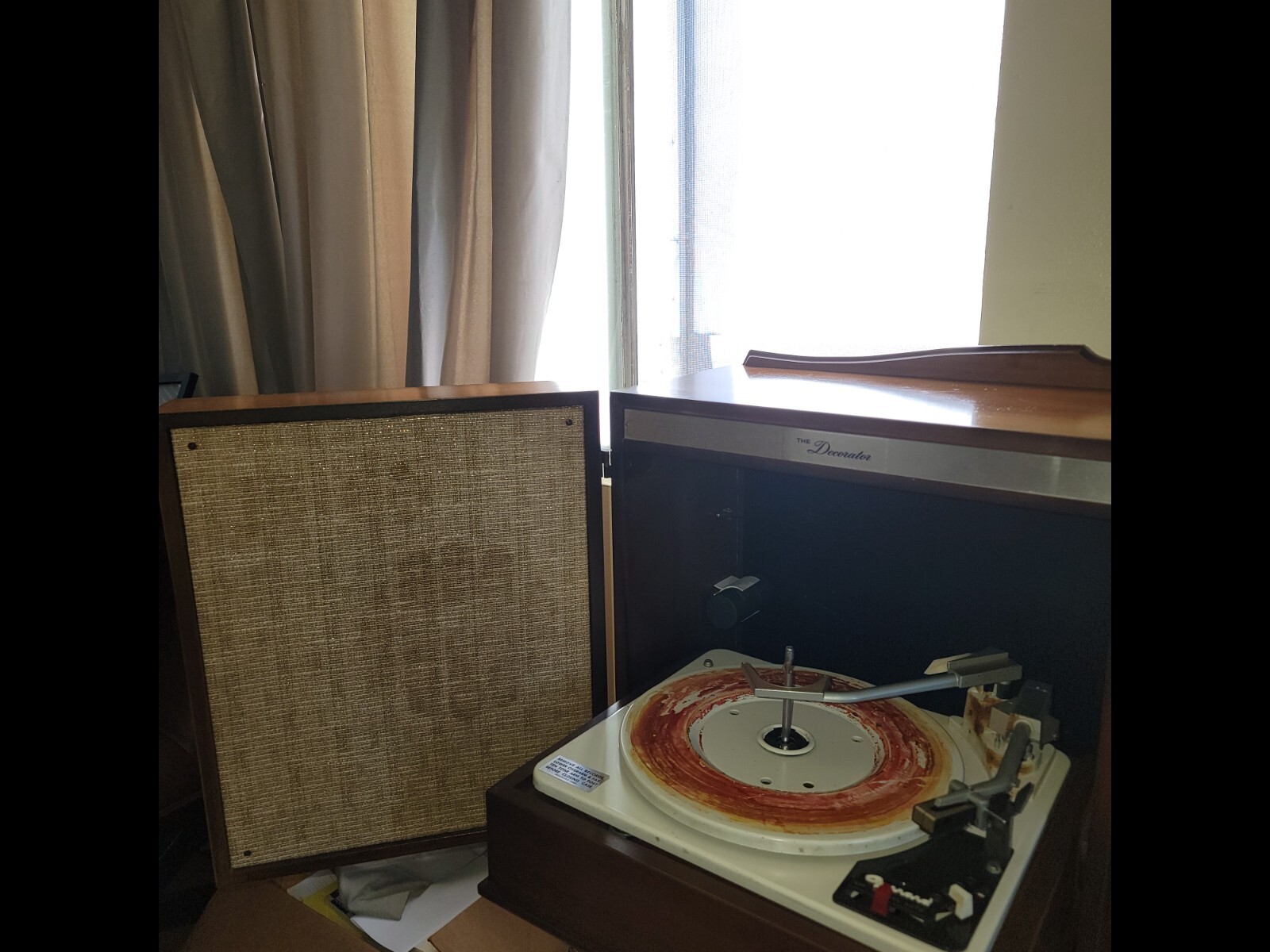 Vintage General Electric Portable Record Player & Radio | eBay