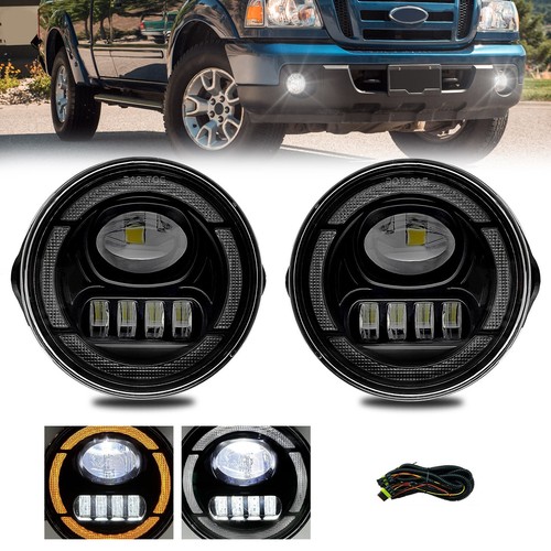 LED Fog Lights Bumper Lamps+DRL For 2007-2014 Ford Expedition 2008-2011 ...