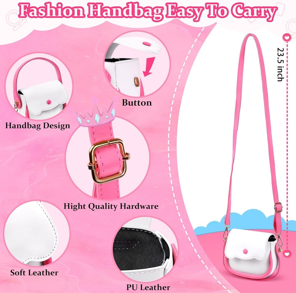 Play Purse for Little Girls Toys - Toddler Purse Set Pretend Play ...