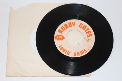 Robby Gates - Songs About Christmas / Lovin' Arms- 45 Record LSI ALMO ...