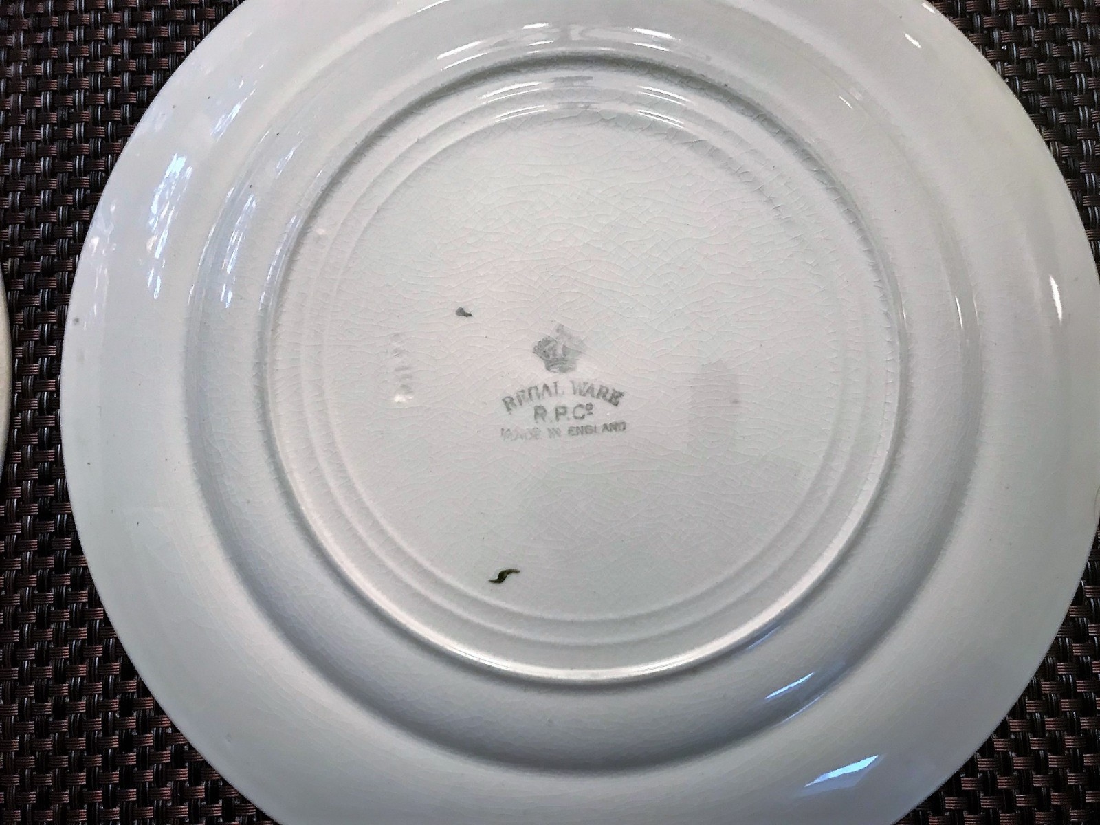 Antique Regal Ware Cobridge Pottery, Dinner Plates, Made in England ...