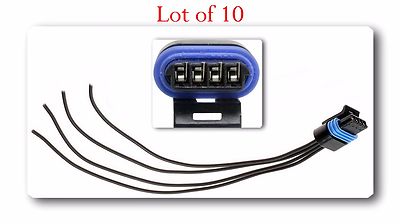 Lot of 10 Idle Air Control (IAC) Valve Connector Fits:GM Chrysler Dodge ...