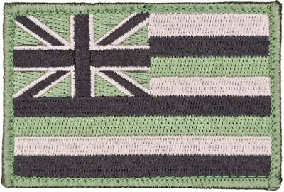 HAWAII STATE FLAG USA HAWAIIAN EMBLEM MULTICAM TACTICAL HOOK MORALE ...