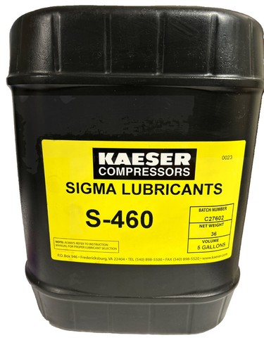 KAESER SIGMA S-460 / 5 Gallon Pail Compressors Lubricants Factory ...