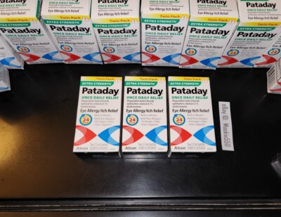 EXP 05/2025+ 3 Lot TWIN Pack PATADAY EXTRA STRENGTH 6×2.5mL Once Daily ...