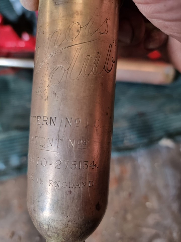 Vintage Enots Autolub Grease Gun | eBay