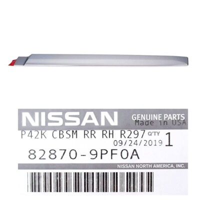 Genuine OEM Nissan 2013-2020 Pathfinder Rear Passenger Side Door Lower ...