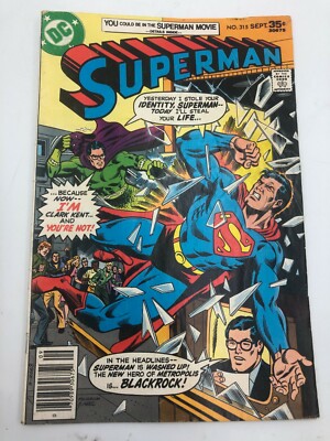 Superman #315 (1977) DC Comic Book MEDIUM GRADE | eBay