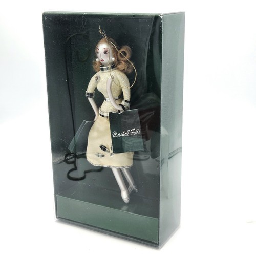 2004 Marshall Fields Sofia De Carlini Shopping Lady Glass Ornament New in Box | eBay